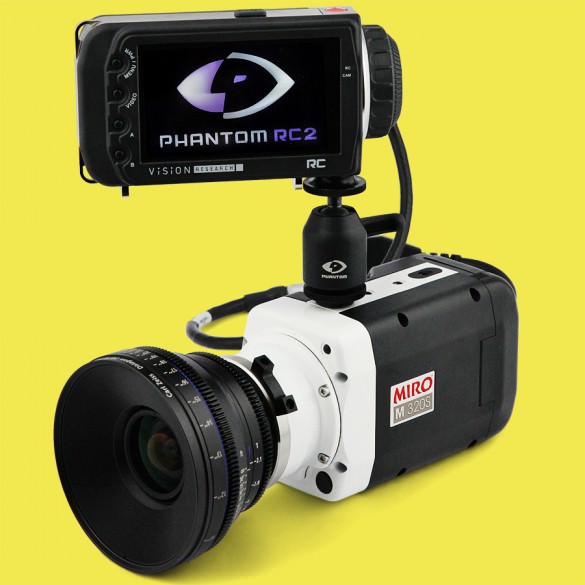 ハイスピードカメラの王道：Phantom Miro M320S